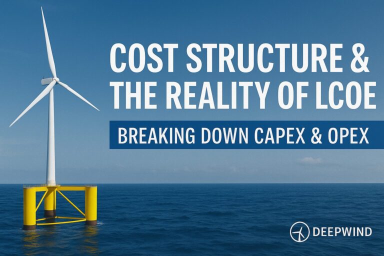 Floating Offshore Wind Costs｜Detailed CAPEX, OPEX Breakdown & LCOE | DeepWind