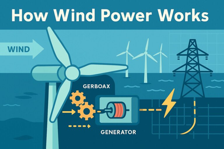 How Wind Turbine Works｜Structure, Types, Efficiency & Offshore Wind ...