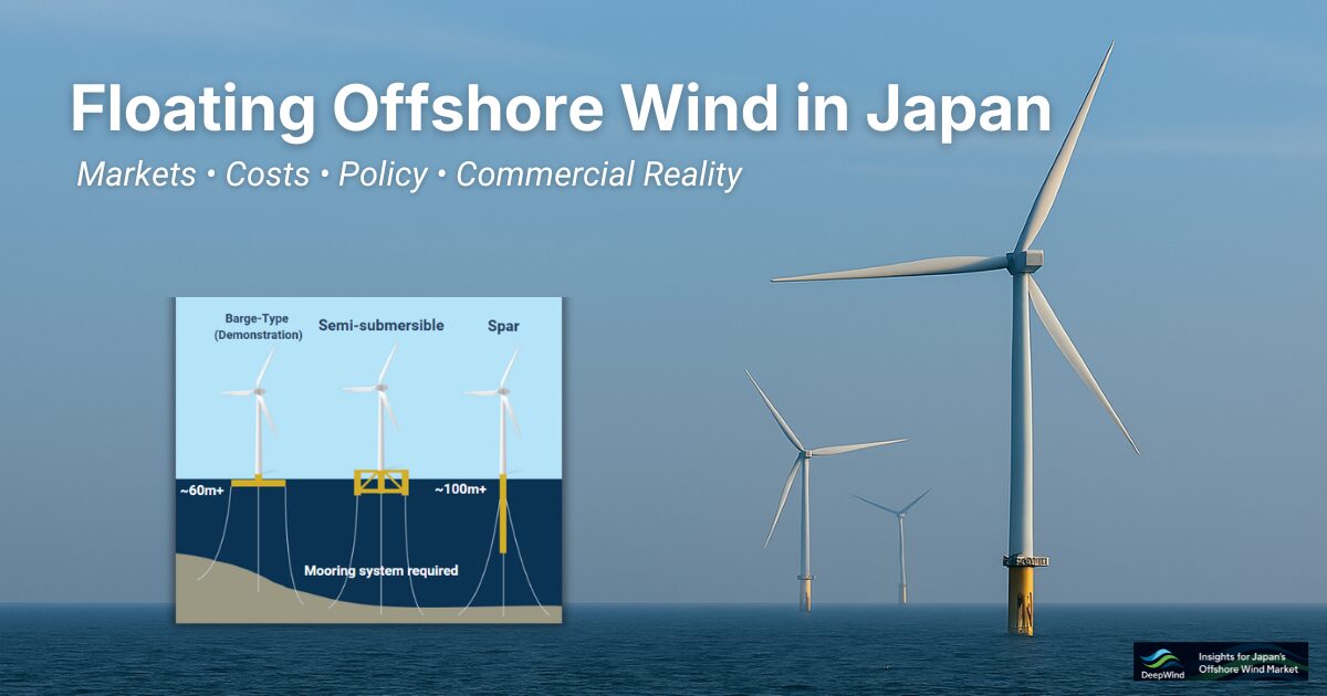 Floating Offshore Wind In Japan | Costs, Ports, Policy & 2030 Outlook