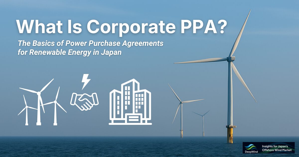 What Is A Corporate PPA? Japan Market Guide With Price, Structure & Case Studies