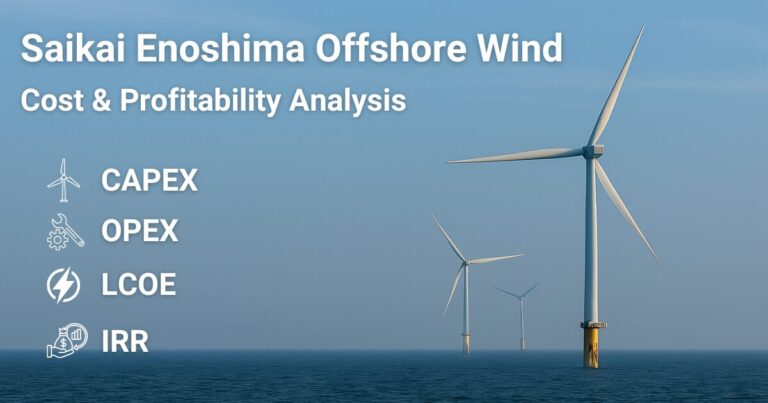 Nagasaki Saikai Enoshima Offshore Wind | Cost Analysis, LCOE & Investment Feasibility | DeepWind