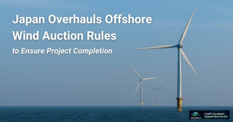 Japan’s New Offshore Wind Auction Reform: 6 Key Changes To Secure ...