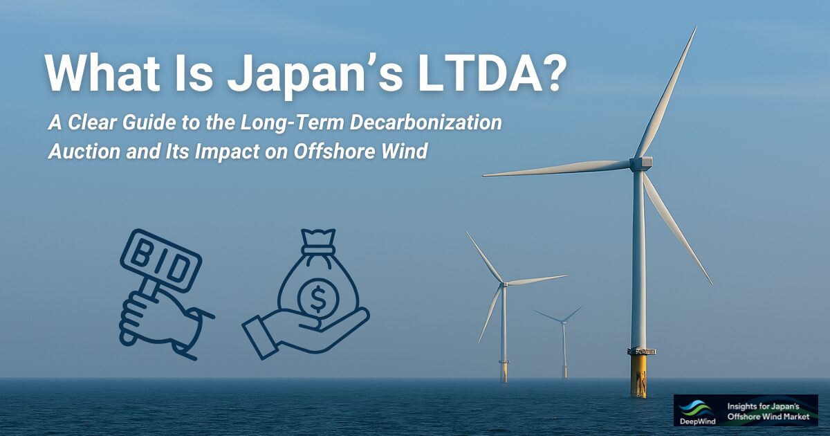 Japan’s LTDA Explained: Long-Term Decarbonization Auction & Offshore Wind