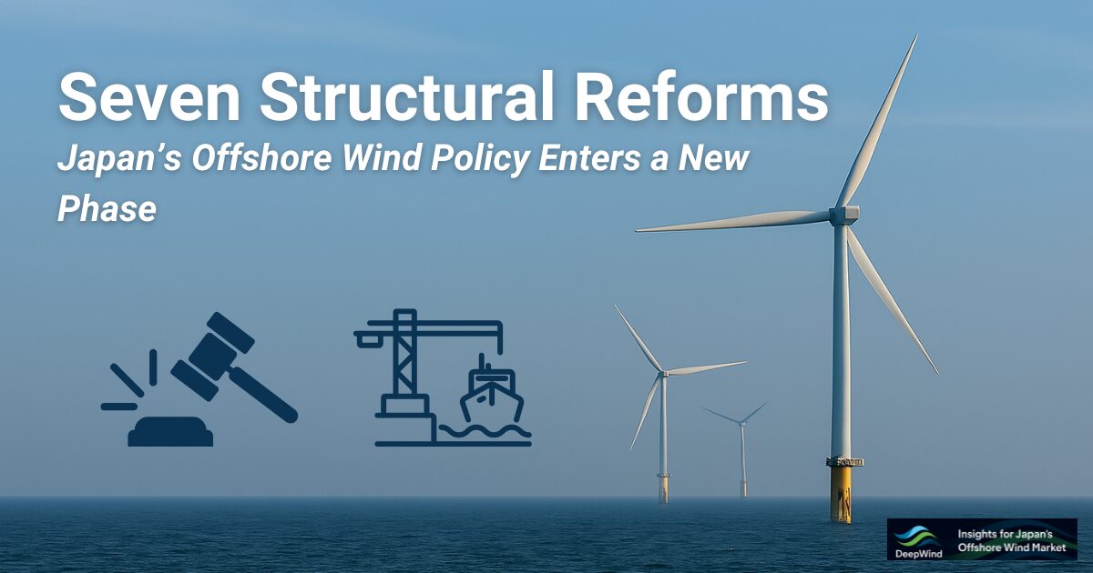 Japan Offshore Wind Policy Update 2025: Seven Key Reforms For Round 2 ...