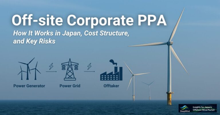 Off-site Corporate PPA In Japan: Models, Costs, And Risks Explained