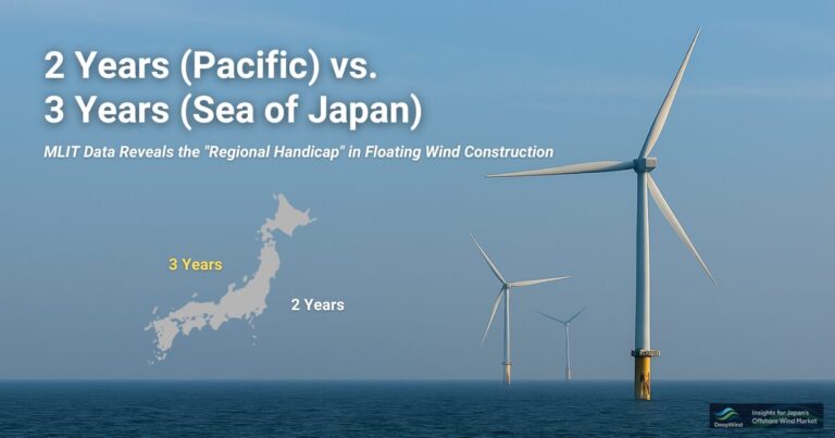 Japan Floating Wind: MLIT Report Reveals 50% Longer Construction Time ...