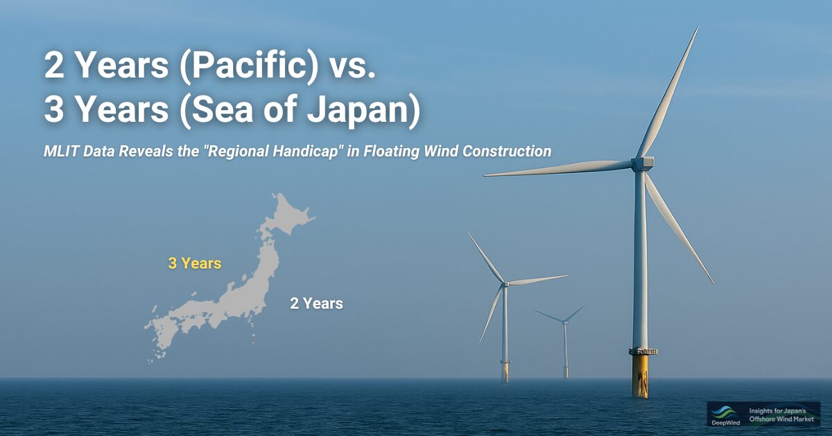 Japan Floating Wind: MLIT Report Reveals 50% Longer Construction Time ...