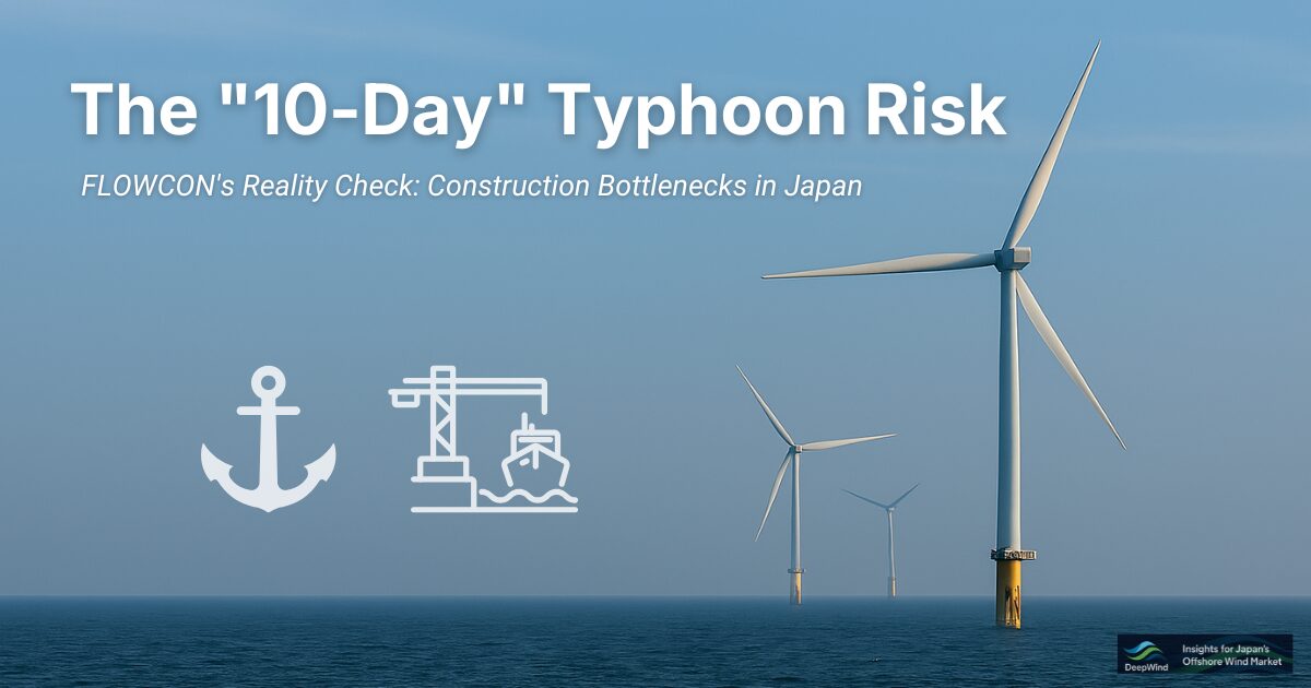 Japan's Floating Wind Reality: The "10-Day" Typhoon Risk & FLOWCON ...